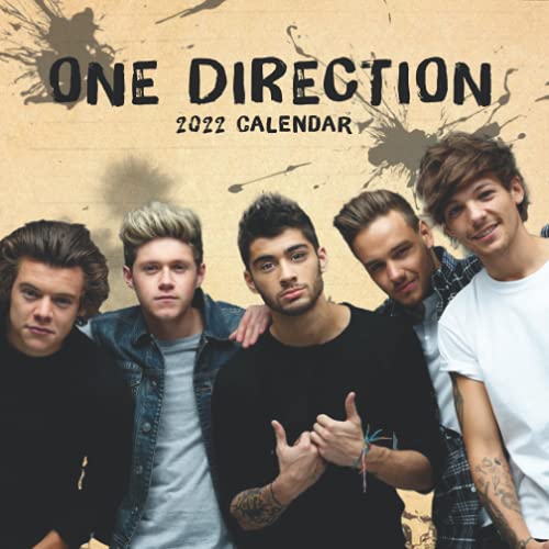 One Direction Calendar 2022: 2022 Calendar- Official 2022 Monthly ...