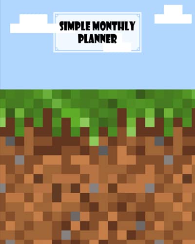 Simple Monthly Planners: Minecraft Simple Monthly Planners, Pretty ...