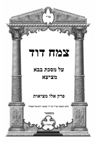 צמח דוד על פרק אלו מציאות: מסכת בבא מציעא by Reb Shimon Kaplin | Goodreads