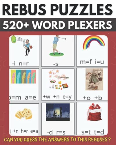 Rebus Puzzle Book: Challenging Rebus Puzzles For Logic and Lateral ...