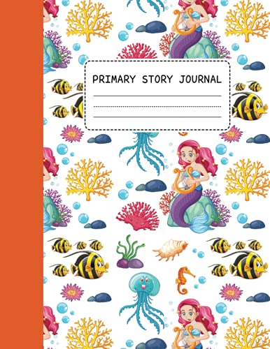 Sea Animals Primary Story Journal: Composition Writing Notebook with ...