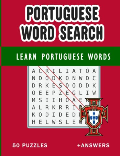 Learn Portuguese with Word Search Puzzles: Learn Portuguese Language ...