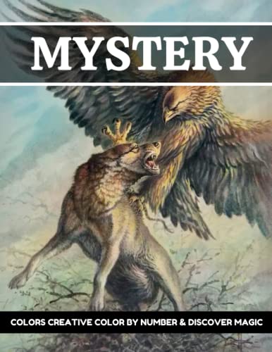 Mystery colors creative color by number & discover magic: Stress ...