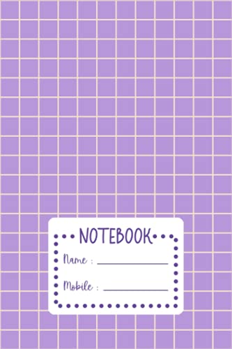 Notebook: A 6" x 9" cute KAWAII lined blank notebook journal for taking ...