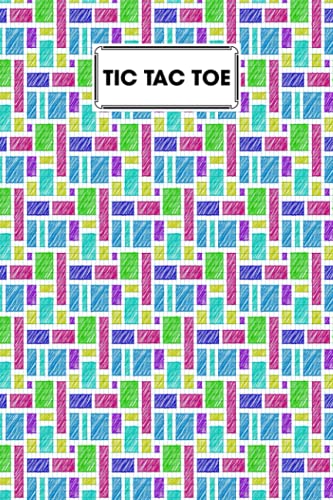 Tic Tac Toe: Games Fun Activities for Kids With Squares Cover Design ...