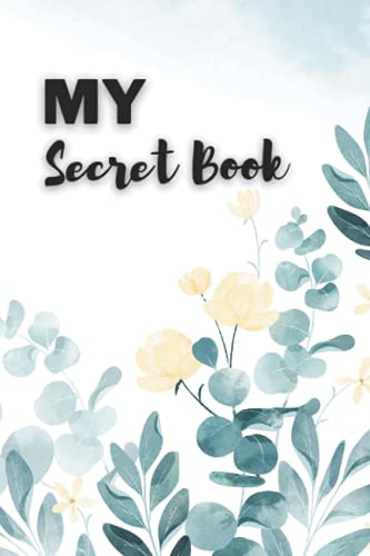 My Secret Book: 6"x9" 100 Pages Password book Line Journal Notebook by ...