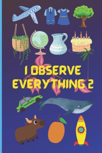 I Observe Everything 2-Guessing Picture book for Kids: Puzzel Picture ...