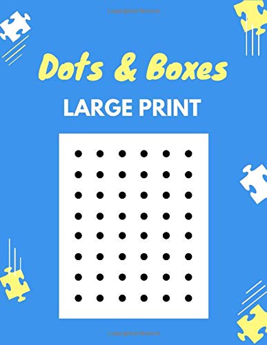 Dots & Boxes: Large Print - 200 Pages - A Classic Strategy Game - Pen ...