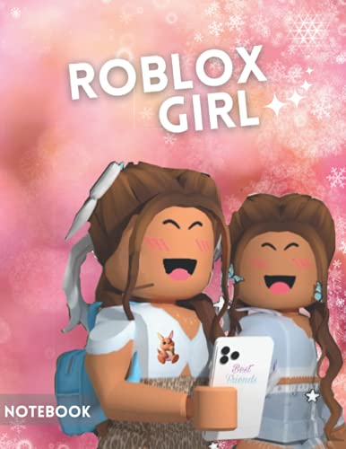 Roblox Girl Notebook: Journal, Diary, Notebook For Roblox Fans | Roblox ...