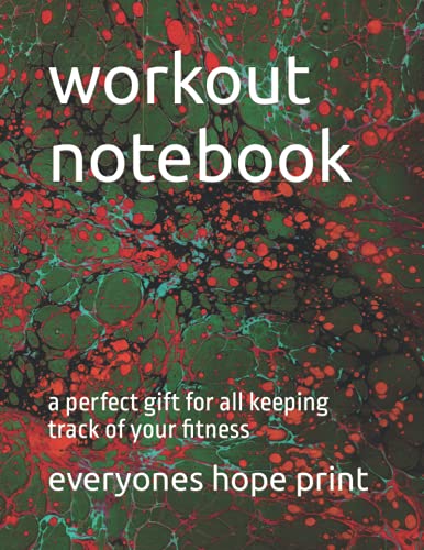 workout notebook: a perfect gift for all keeping track of your fitness ...
