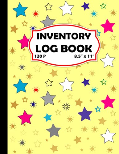 Inventory Log Book: Simple Inventory Log Book For Small Business, Stock ...