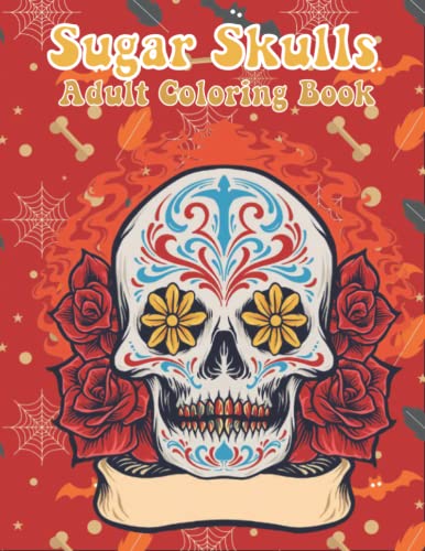 Stained glass suger skulls coloring book: A Day of the Dead Skull ...
