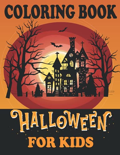 Halloween Coloring Book for Kids: Cute Halloween Coloring Book for ...