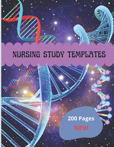 Nursing Study Templates: Nursing Template Notebook, 200 Pages with ...