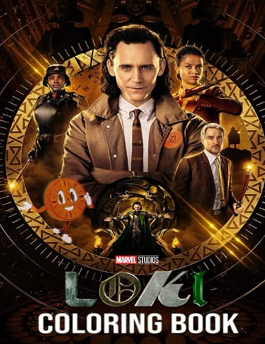 Loki Coloring Book: An Interesting Coloring Book With Many ...