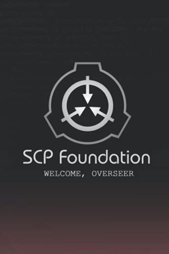 SCP Foundation Notebook: - Letter Size 6 x 9 inches, 110 wide ruled ...