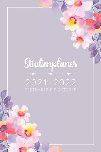 2021/2022 Studienplaner: Semesterplaner von September 2021 bis Oktober ...