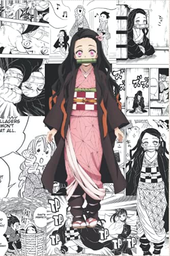 Nezuko Kamado Demon Slayer Journal: 6" by 9" journal by Ayaya Dlz ...
