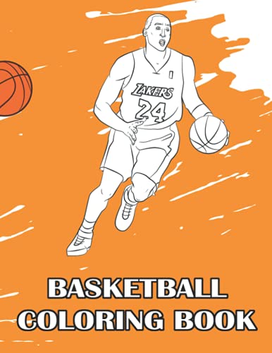 Basketball Coloring Book: Super coloring book with All The Teams and ...