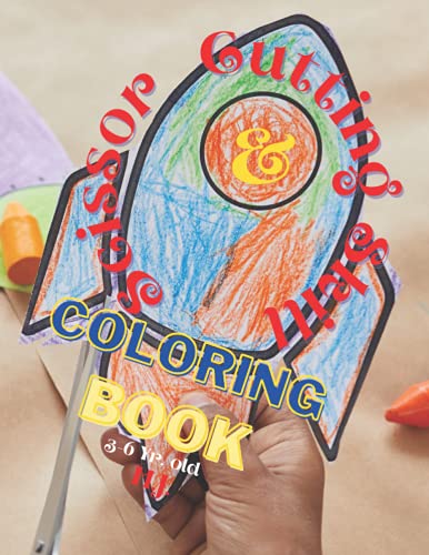 Scissor Cutting Skill and Coloring Book.: Cutting skill practice for ...