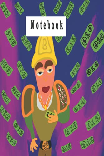Notebook: Money design cover! 80 pages of college ruled notebook, nice ...