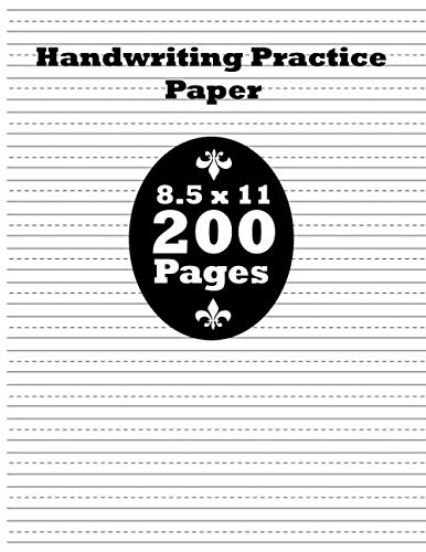 Handwriting practice paper journal: Writing practice workbook for Kids ...
