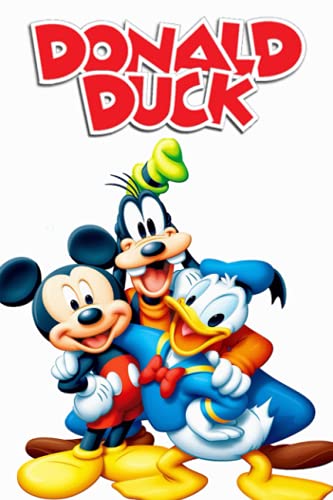 Donald Duck Notebook: Donald Duck Notebook Journal Gift,120 Lined Paper ...