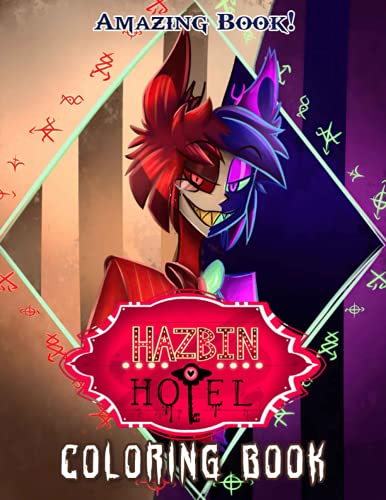 Amazing Book! - Hazbin Hotel Coloring Book: A Fascinating Gift To Enjoy ...