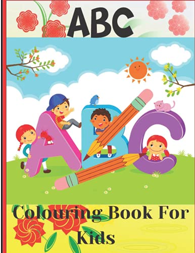 ABC Colouring Book For Kids: ABC Animals Coloring Activities Book For ...