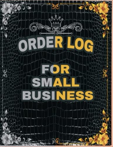 Order Log Book: Track Your Order With This Daily Sales Log Book Small ...