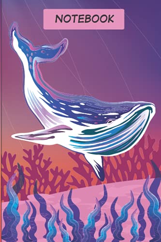 Whale Notebook: Lined Notebook Journal For Whale Lovers, 120 Pages ...