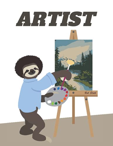 Artist Notebook: 8.5 x 11 inches Large Blank Pages Notebook and ...