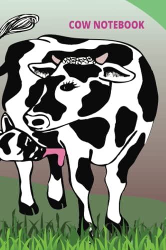 Cow Notebook: A perfect cow gift for local farmer and vet. to jot down ...