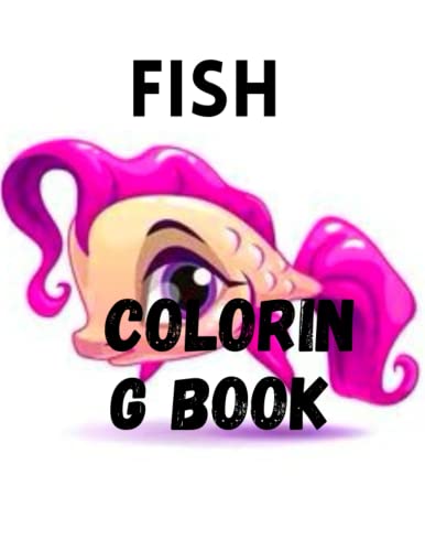 fish coloring book: 49 Fish Designs And An amazing Fish coloring book ...
