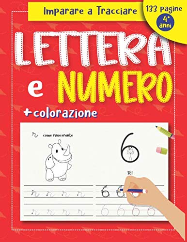 Imparare a Tracciare: 133 Pagine | Quaderno di scrittura | libri per ...