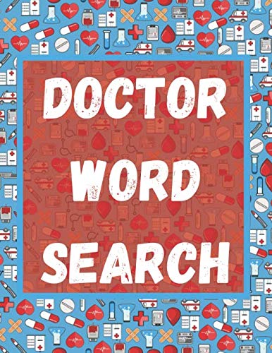 Doctor Word Search: Large Print Challenging Puzzles About medicine ...