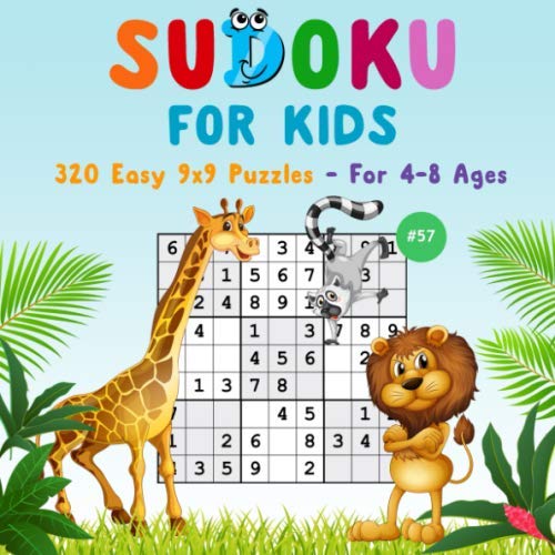 Sudoku for Kids: 320 Easy 9x9 Sudoku Puzzles with Solutions for Kids ...