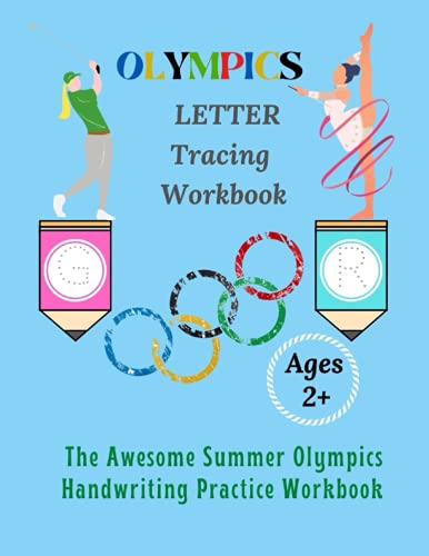Olympics Letter Tracing Workbook: The Awesome Summer Olympics ...