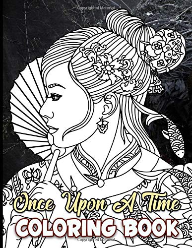 Once Upon A Time Coloring Book: Once Upon A Time Impressive An Adult ...