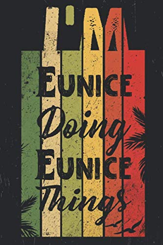 I'M Eunice Doing Eunice Things: Vintage Notebook, Personalized Name ...