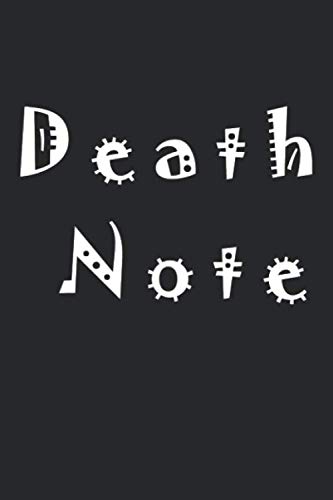 Death Note Notebook: Journal Lined Notebook For Fans, Journal To Write ...