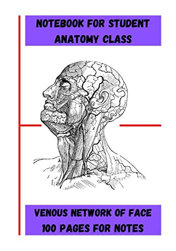 NOTEBOOK FOR STUDENT – ANATOMY CLASS: THE VENOUS NETWORK OF FACE by ...