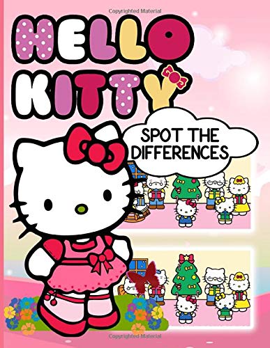 Hello Kitty Spot The Difference: Hello Kitty Adult Activity Spot The ...
