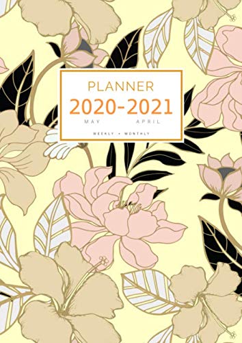 Planner 2020-2021: A4 Weekly and Monthly Organizer from May 2020 to ...