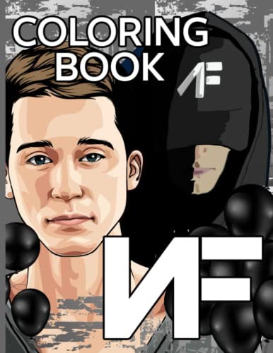 Nf Coloring Book: Original Quality Challenging Adult Get Well Gifts by ...