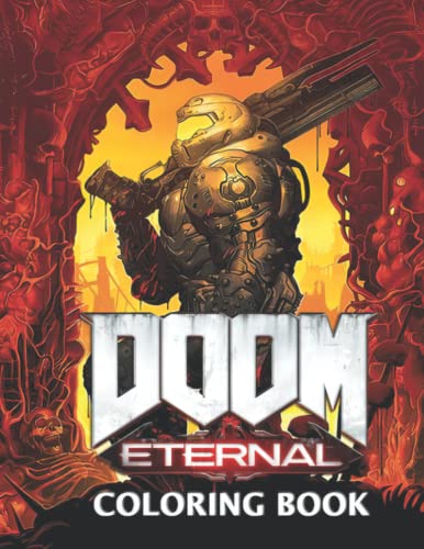 Doom Coloring Book: Creative Creativity Eternal Stunning Adult Books ...