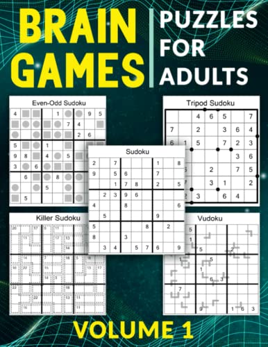 Brain Games: Puzzles for Adults| Sudoku Variety Collection and More ...