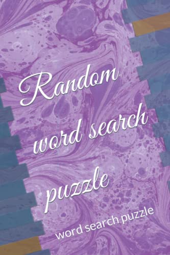 Random word search puzzle: word search puzzle by Becky Cerda | Goodreads