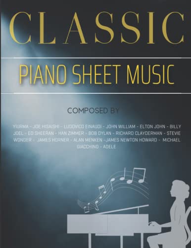 Classic Piano Sheet Music: Composed By Yiurma - Joe Hisaishi - Ludovico ...