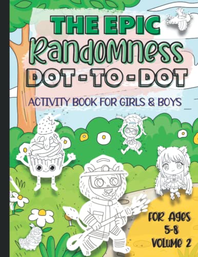 The Epic Randomness Dot To Dot Activity Book For Girls and Boys ...